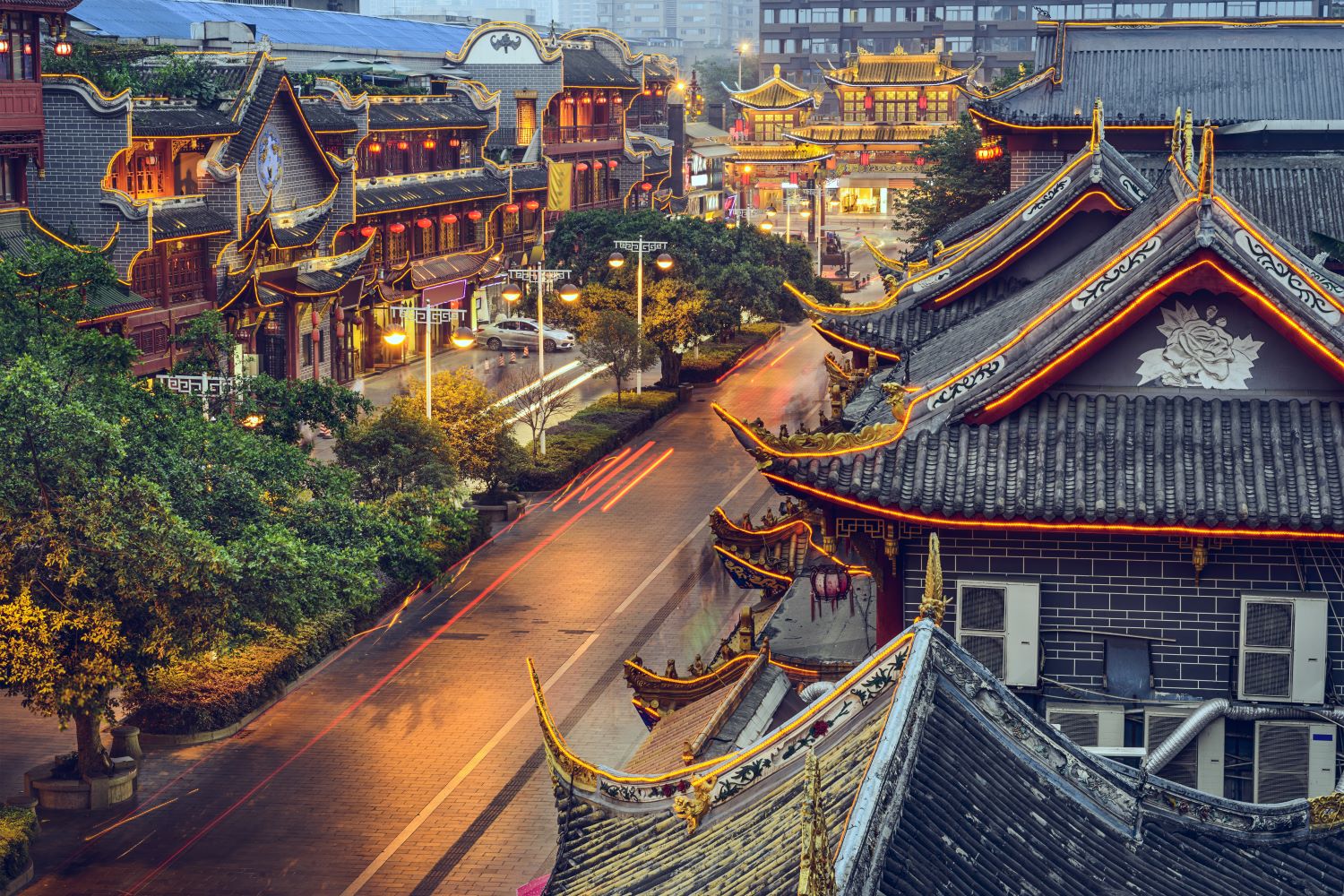 Trung Quốc:Thành Đô - Cửu Trại Câu Thiên đường hạ giới - Công viên gấu trúc